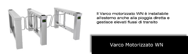 Tornelli e varchi automatici - TUEGA