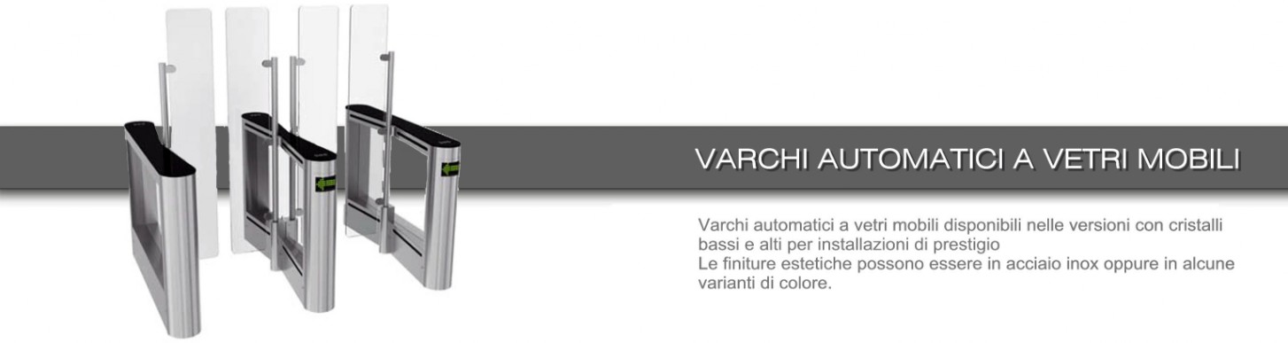 Tornelli e varchi automatici - TUEGA
